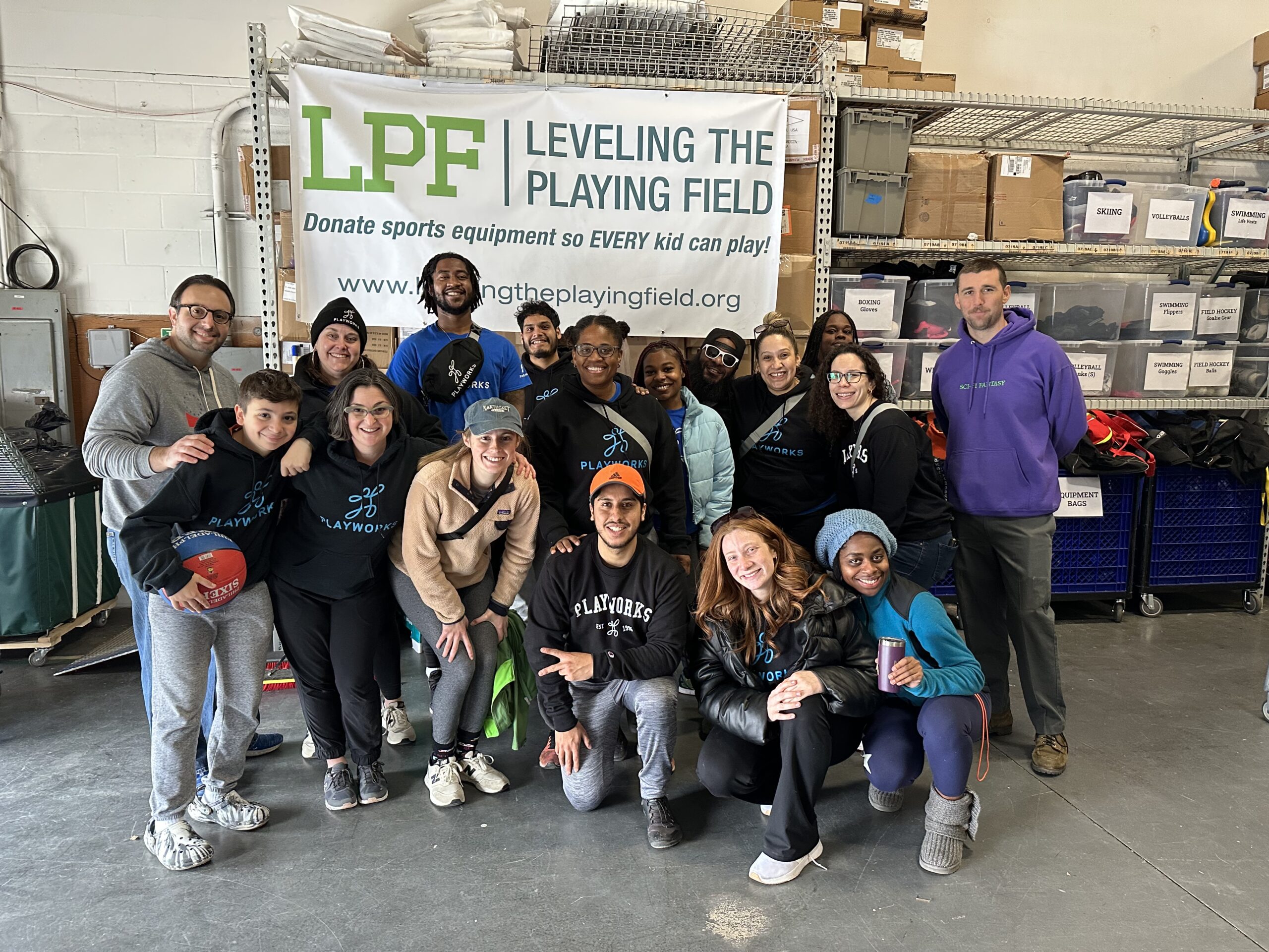 Volunteer - Leveling the Playing Field Volunteer - Leveling the Playing Field